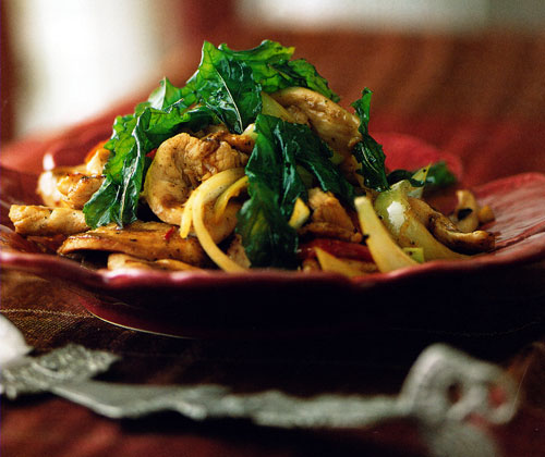 Chicken with Crispy Holy Basil Leaves Recipe – Asian Recipes and ...