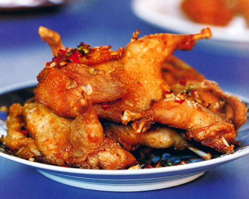 Deep-Fried Quails with Spicy Salt Recipe – Asian Recipes and Cooking Guide