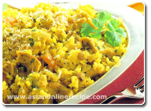 Golden Chicken Pilau Recipe