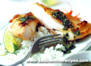 Thai Fragrant Grilled Chicken Recipe